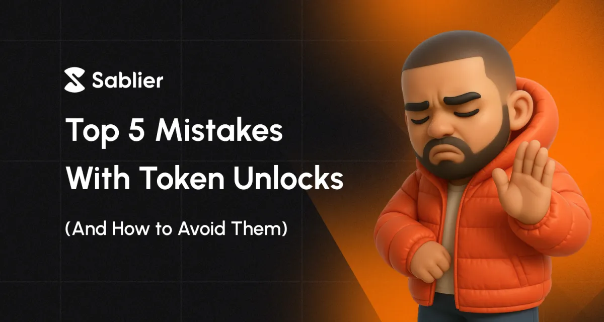 Top 5 Mistakes Teams Make With Token Unlocks (And How to Avoid Them)
